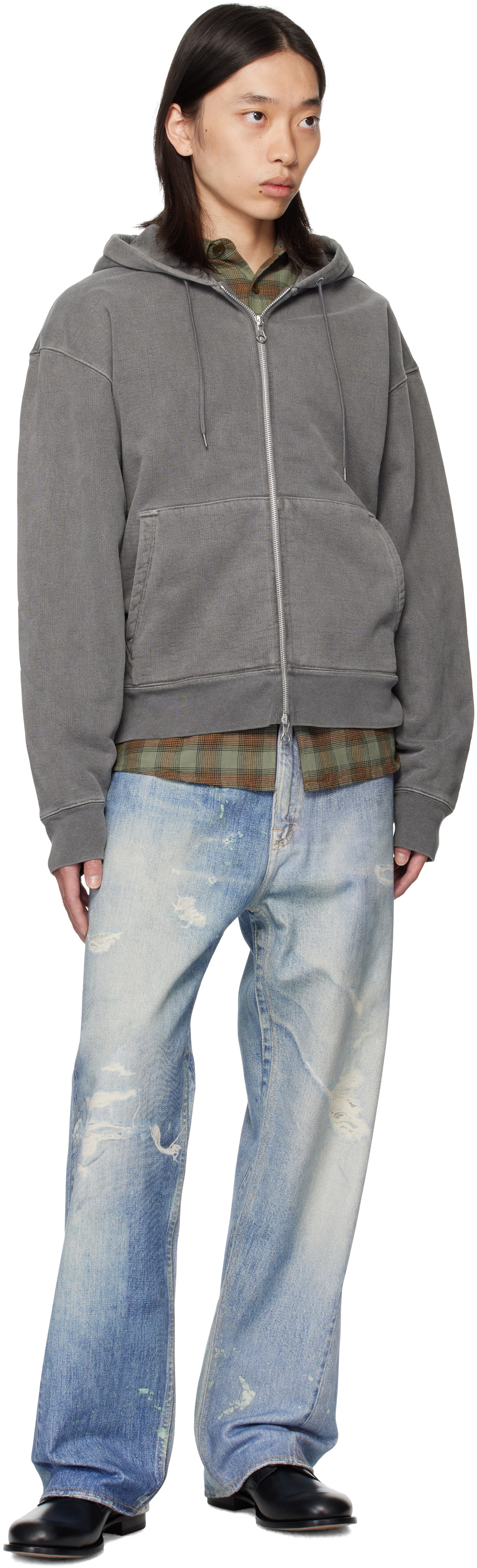 OUR LEGACY Gray Rascal Hoodie Our Legacy