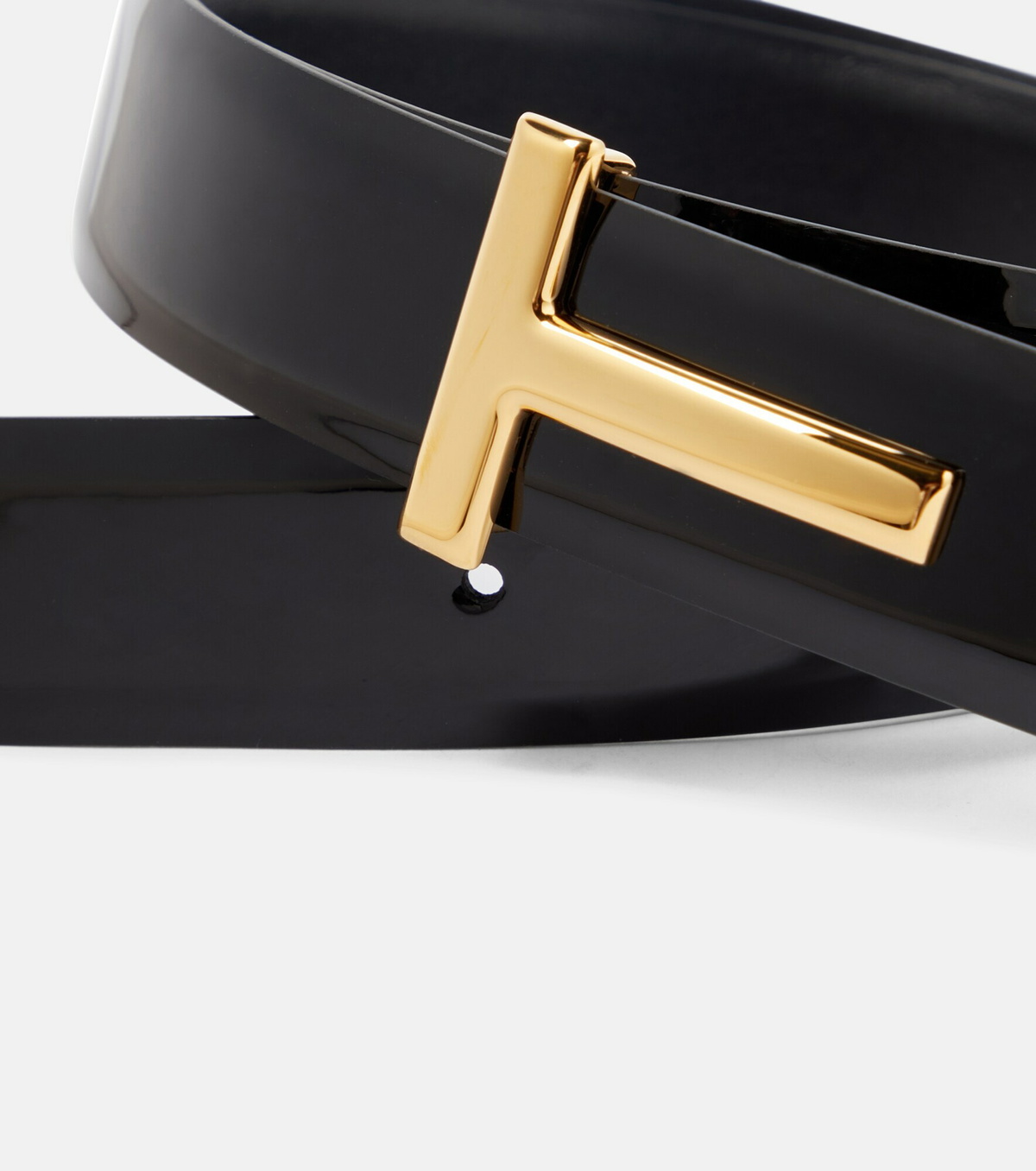 Tom Ford - Monogram patent leather belt TOM FORD