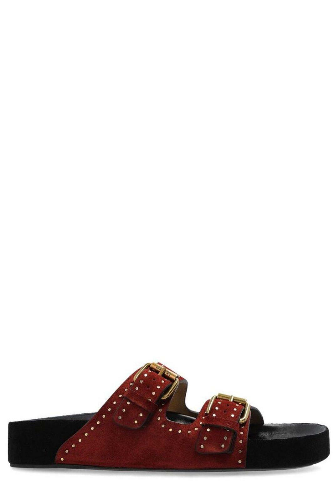 Isabel Marant Stud Embellished Buckle Strap Sandals Isabel Marant