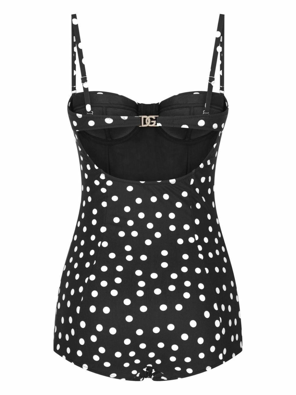 Dolce & Gabbana Polka Dot Balconette Swimsuit Dolce & Gabbana