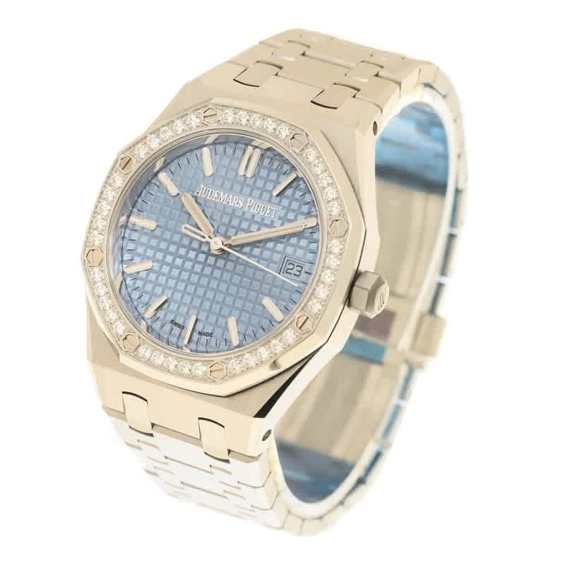 Audemars Piguet Royal Oak ''50th Anniversary'' Automatic Diamond Blue ...