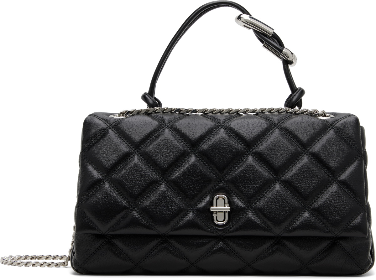 Marc Jacobs Black 'The Quilted Dual Convertible' Shoulder Bag Marc Jacobs