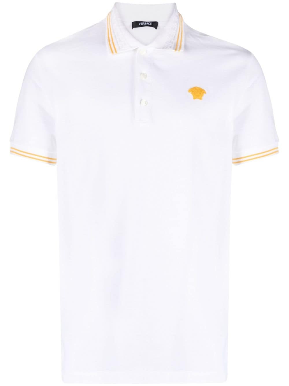 VERSACE - Logo Piquet Polo Shirt Versace