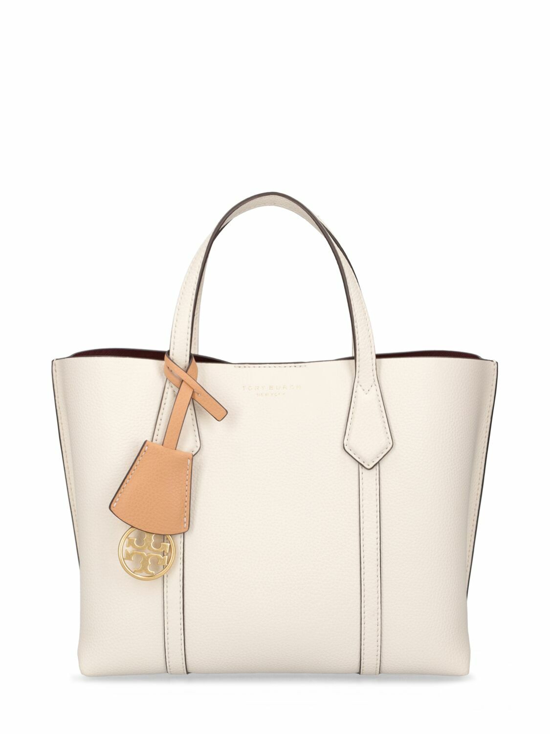 TORY BURCH Sm Perry Triple-compartment Leather Tote Tory Burch
