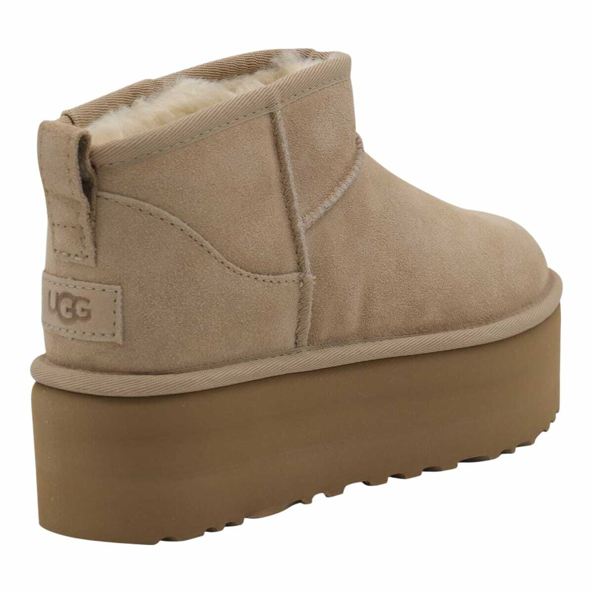 UGG Sand Classic Ultra Mini Platform Boots Ugg