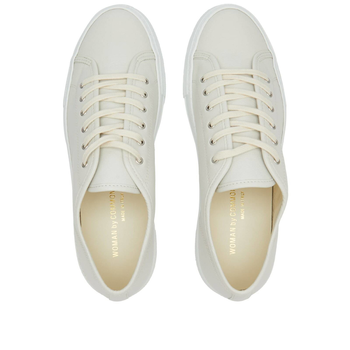 Woman by Common Projects Women's Tournament Classic Sneakers in Off ...