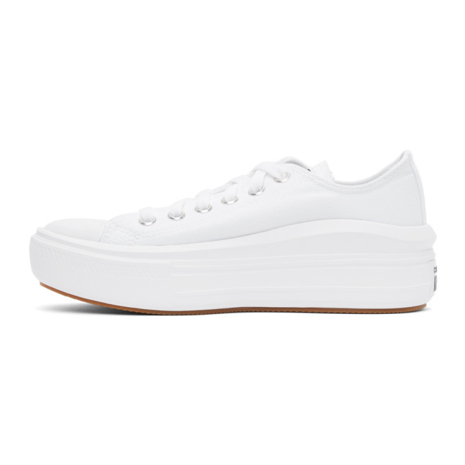 Converse White Chuck Taylor All Star Move Ox Sneakers Converse
