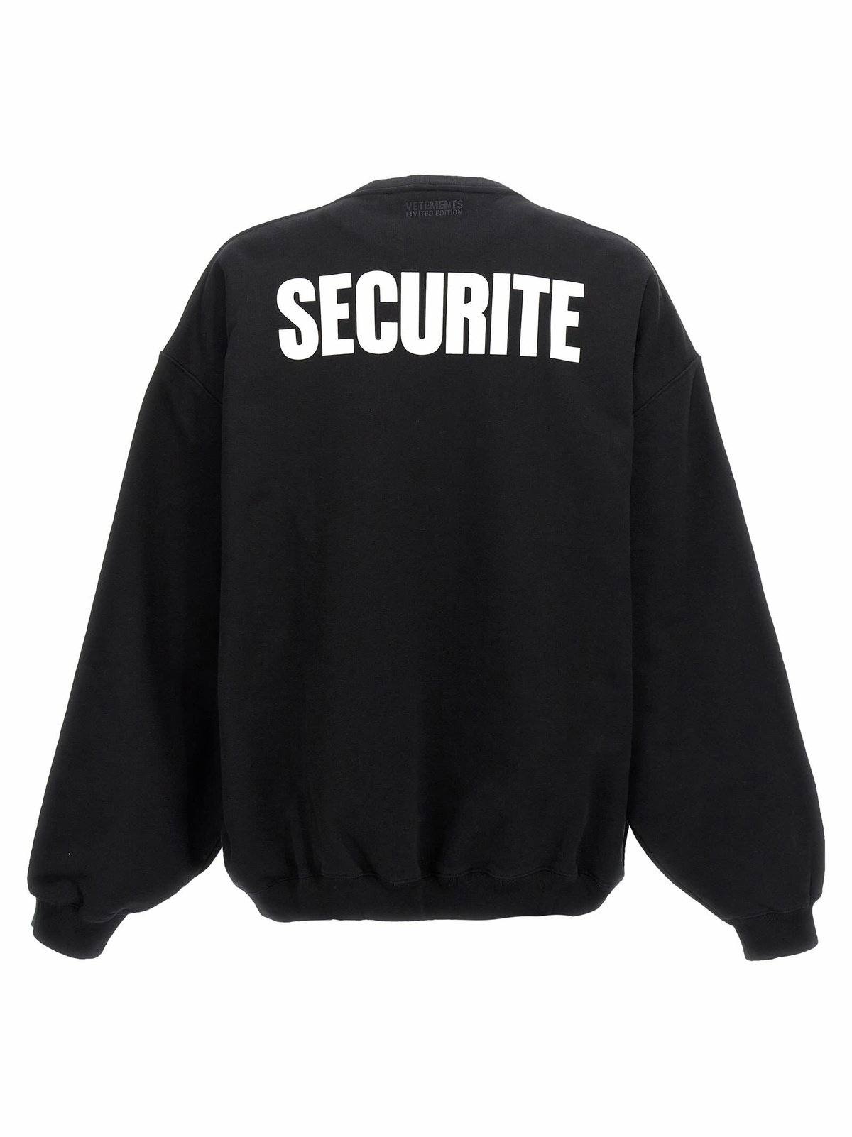 VETEMENTS polizei/securite Sweatshirt Vetements