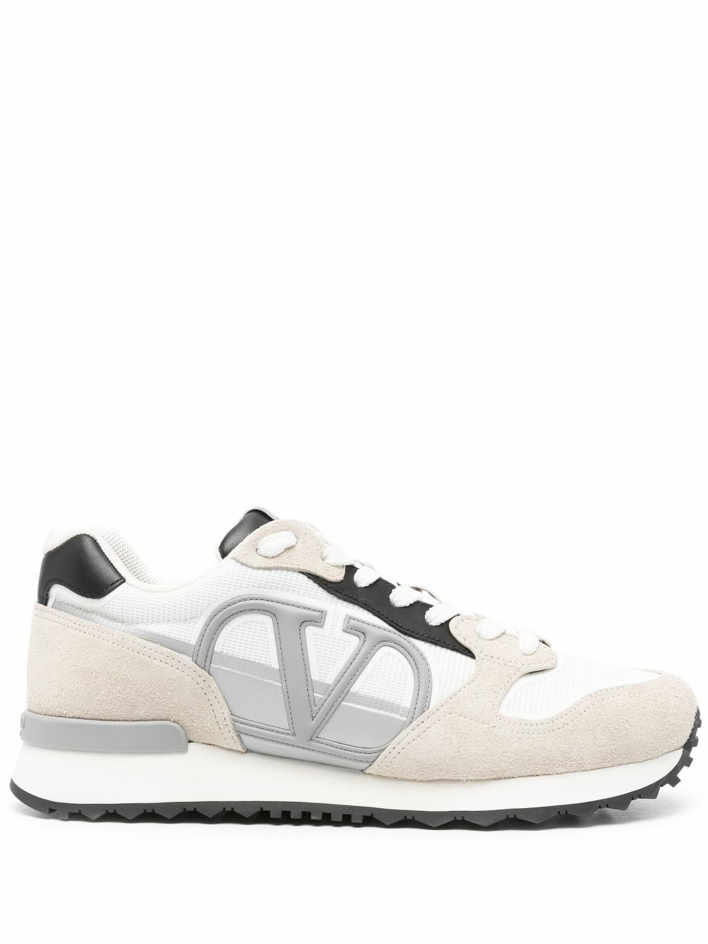 Valentino Garavani White VLogo Panelled Sneakers Valentino Garavani