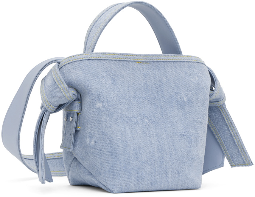 Acne Studios Blue Mini Musubi Shoulder Bag Acne Studios
