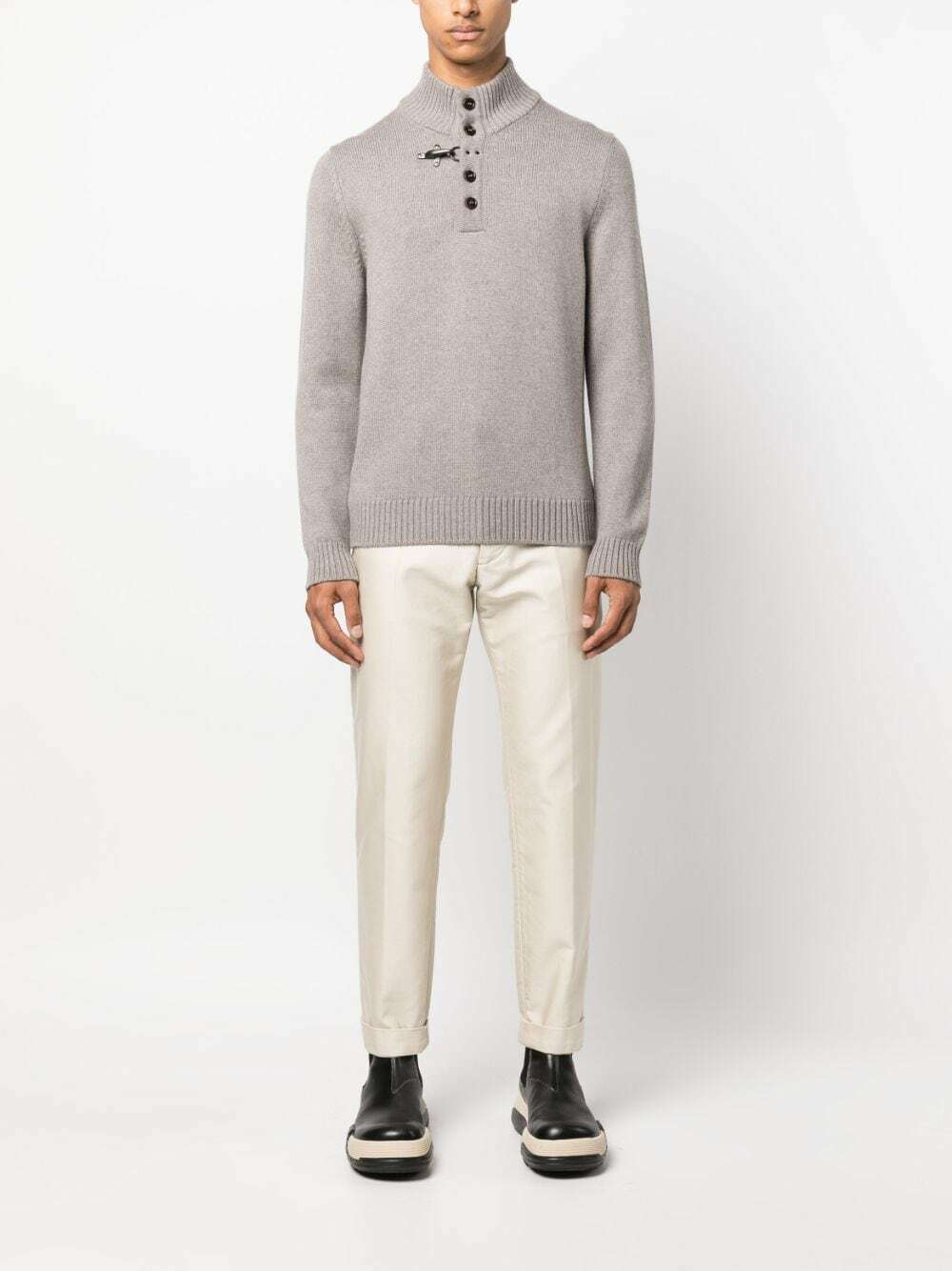 FAY - Sweater With Logo Fay