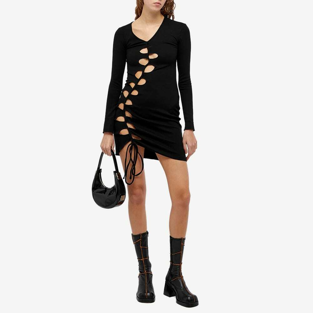 AVAVAV Women's Lace Up Mini Dress in Dusk AVAVAV