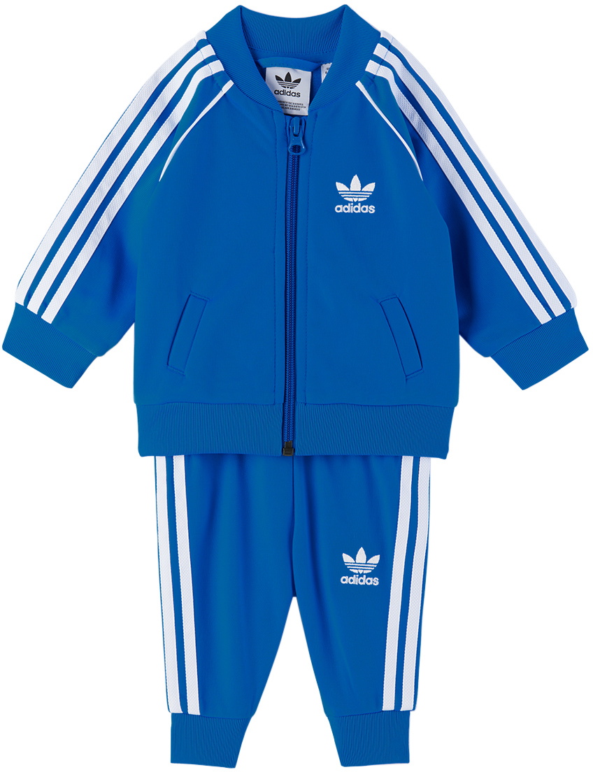 adidas Kids Baby Blue Adicolor SST Tracksuit adidas