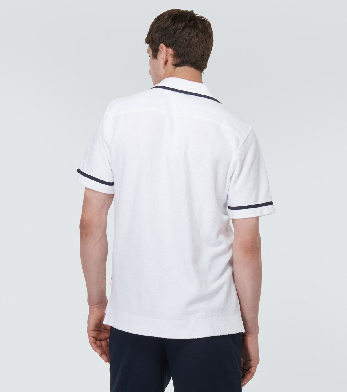 Orlebar Brown Griffith cotton terry shirt Orlebar Brown