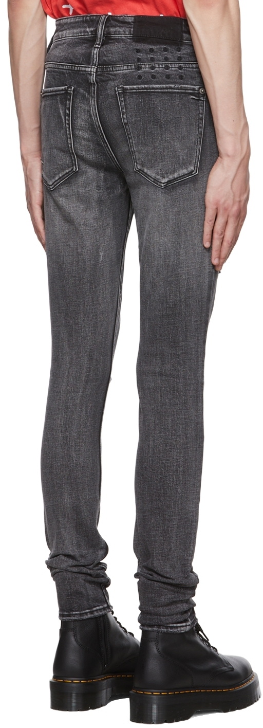 Ksubi Black Van Winkle Angst Trashed Jeans Ksubi