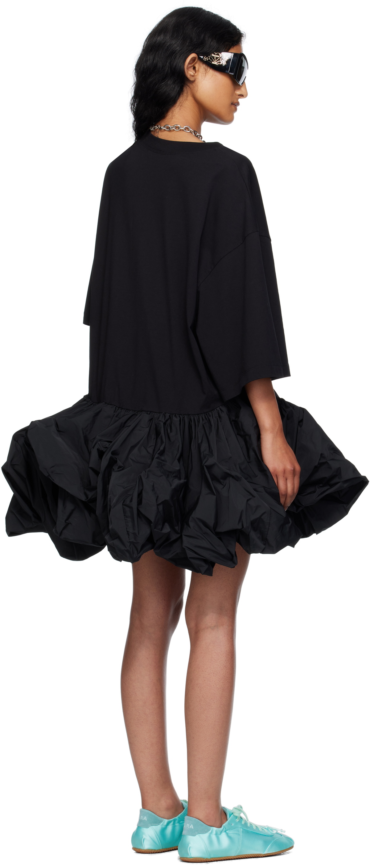 ABRA SSENSE Exclusive Black Couture Midi Dress ABRA