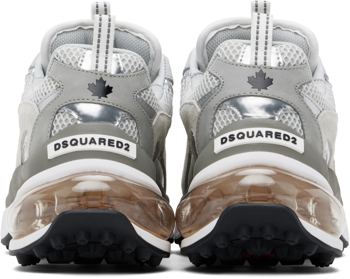 Dsquared2 Gray Bubble Sneakers Dsquared2