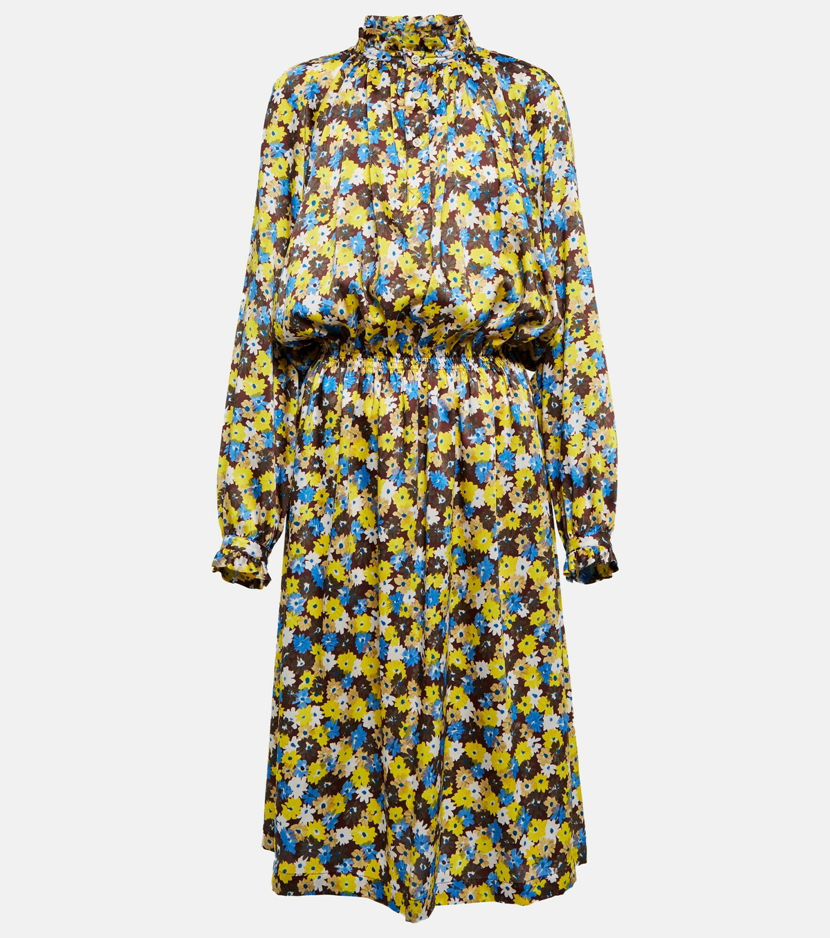 Plan C - Long-sleeved floral dress Plan C