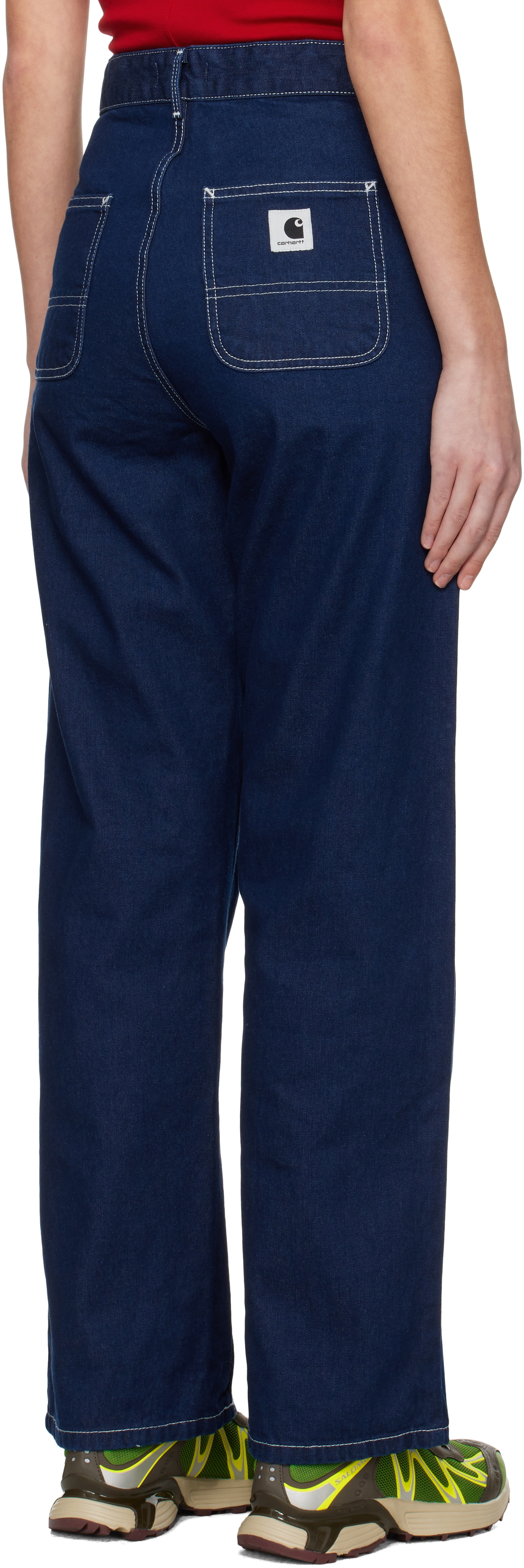 Carhartt Work In Progress Blue Simple Jeans Carhartt WIP