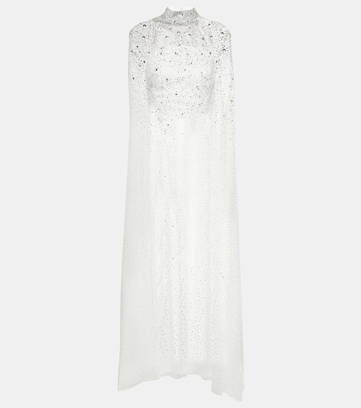 Jenny Packham Bridal Ingrid embellished caped gown Jenny Packham
