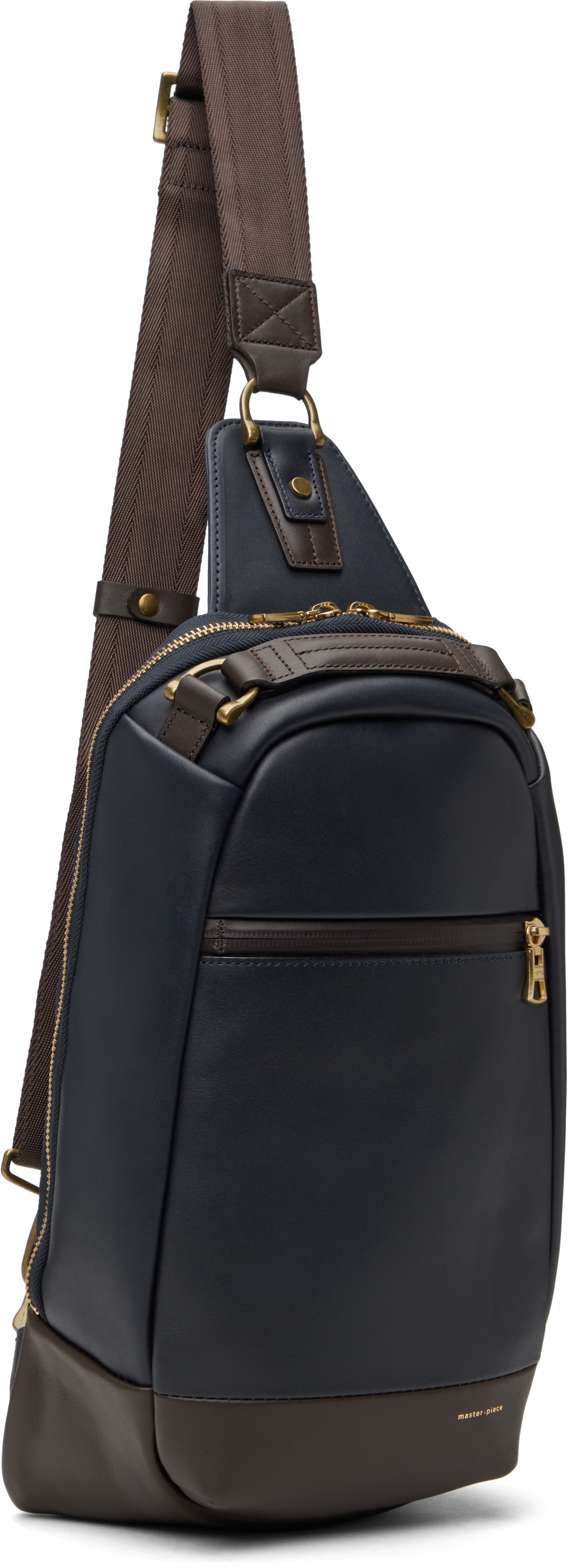 master-piece Navy Gloss Sling V3 Backpack Master-Piece Co