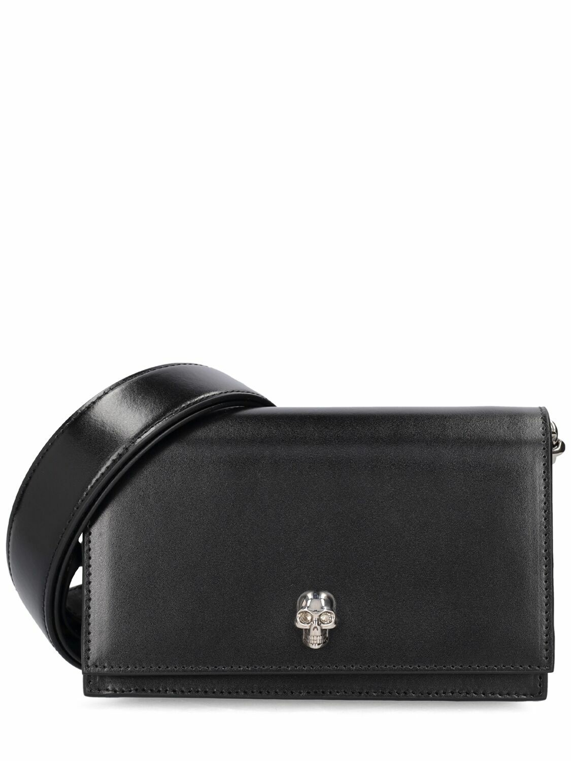 ALEXANDER MCQUEEN - Small Skull Leather Shoulder Bag Alexander McQueen