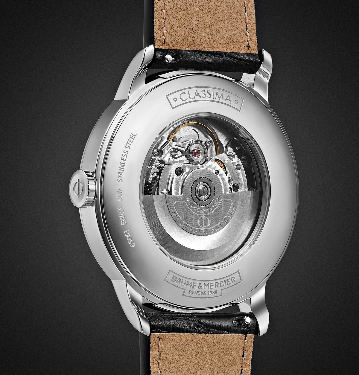 Baume & Mercier - Classima Automatic 42mm Stainless Steel and Alligator ...