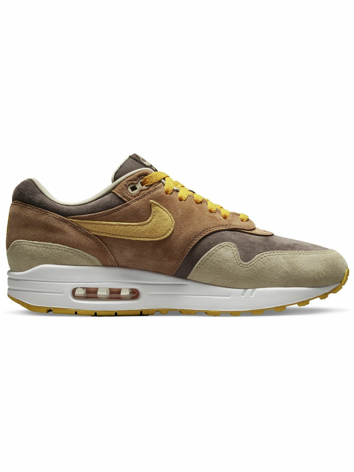 Nike - Air Max 1 Suede Sneakers - Brown Nike