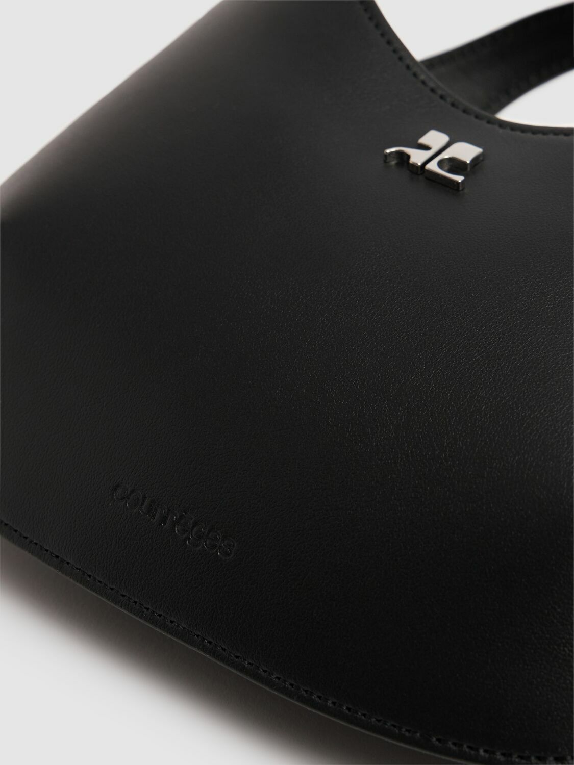 COURREGES Mini Holy Leather Top Handle Bag Courreges