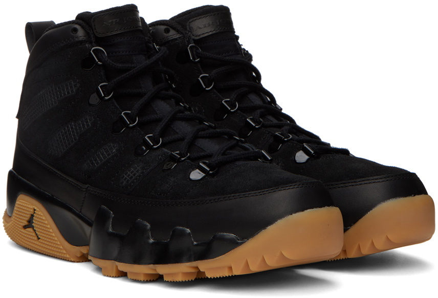 Nike Jordan Black Air Jordan 9 Retro Sneakers Nike Jordan Brand