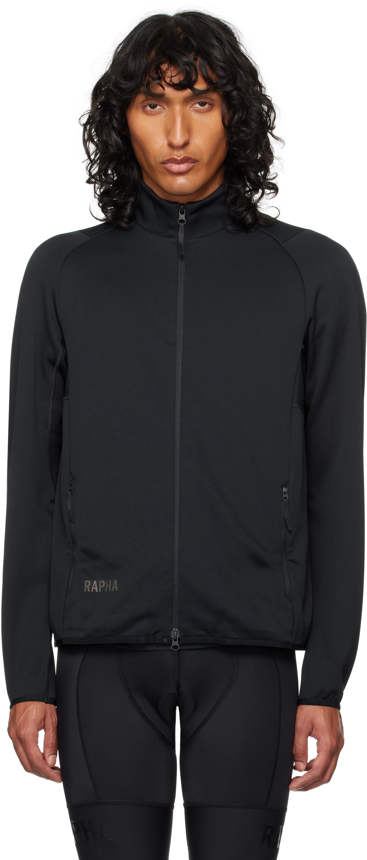 Rapha Black Insulated Long Sleeve Jersey Jacket Rapha