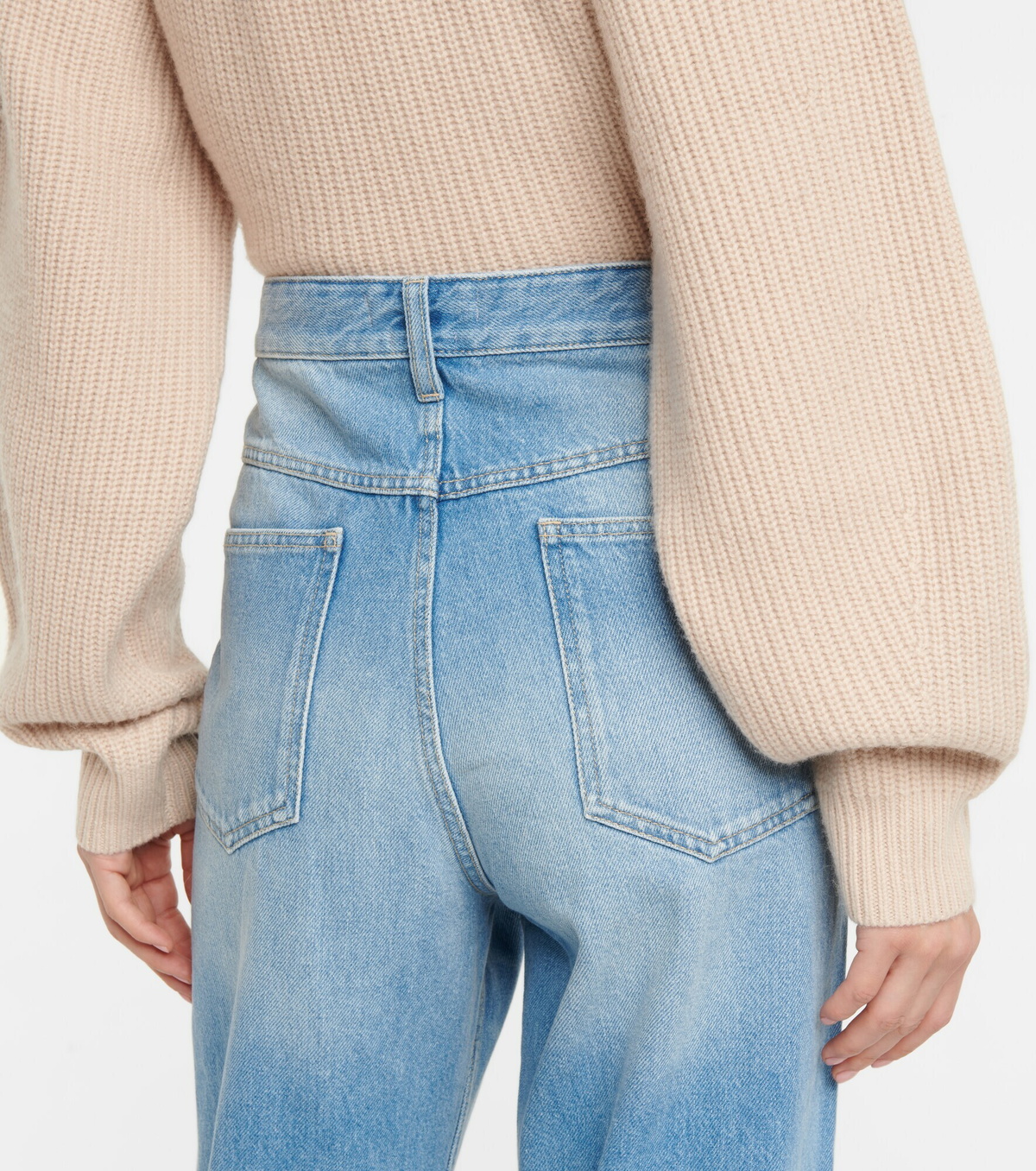 Isabel Marant - Nadege high-rise wide-leg jeans Isabel Marant