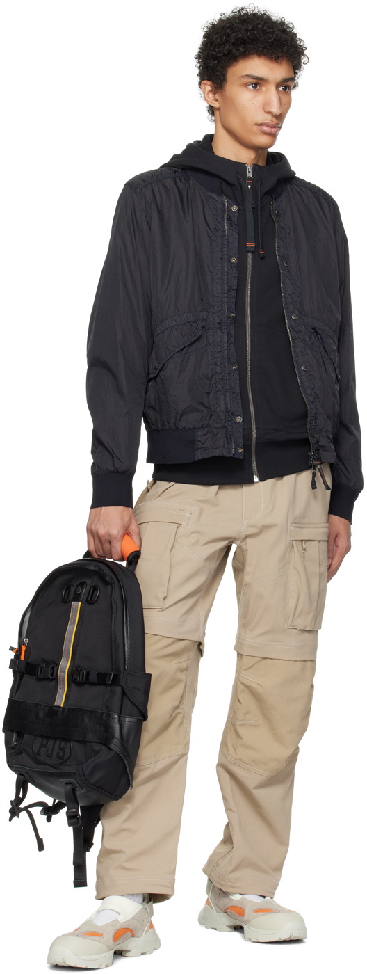 Parajumpers Black Hubbard Backpack Parajumpers