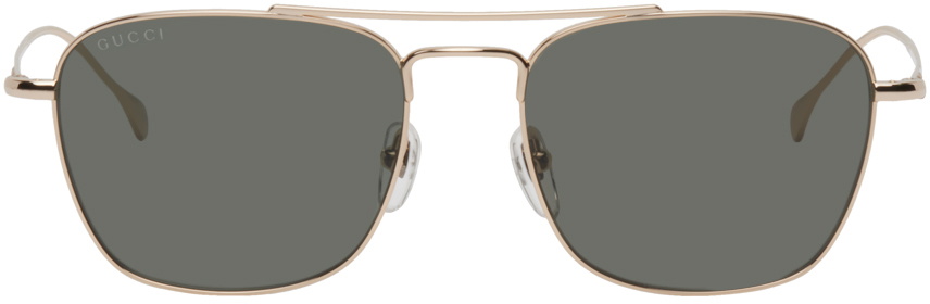 Gucci Gold Aviator Sunglasses Gucci