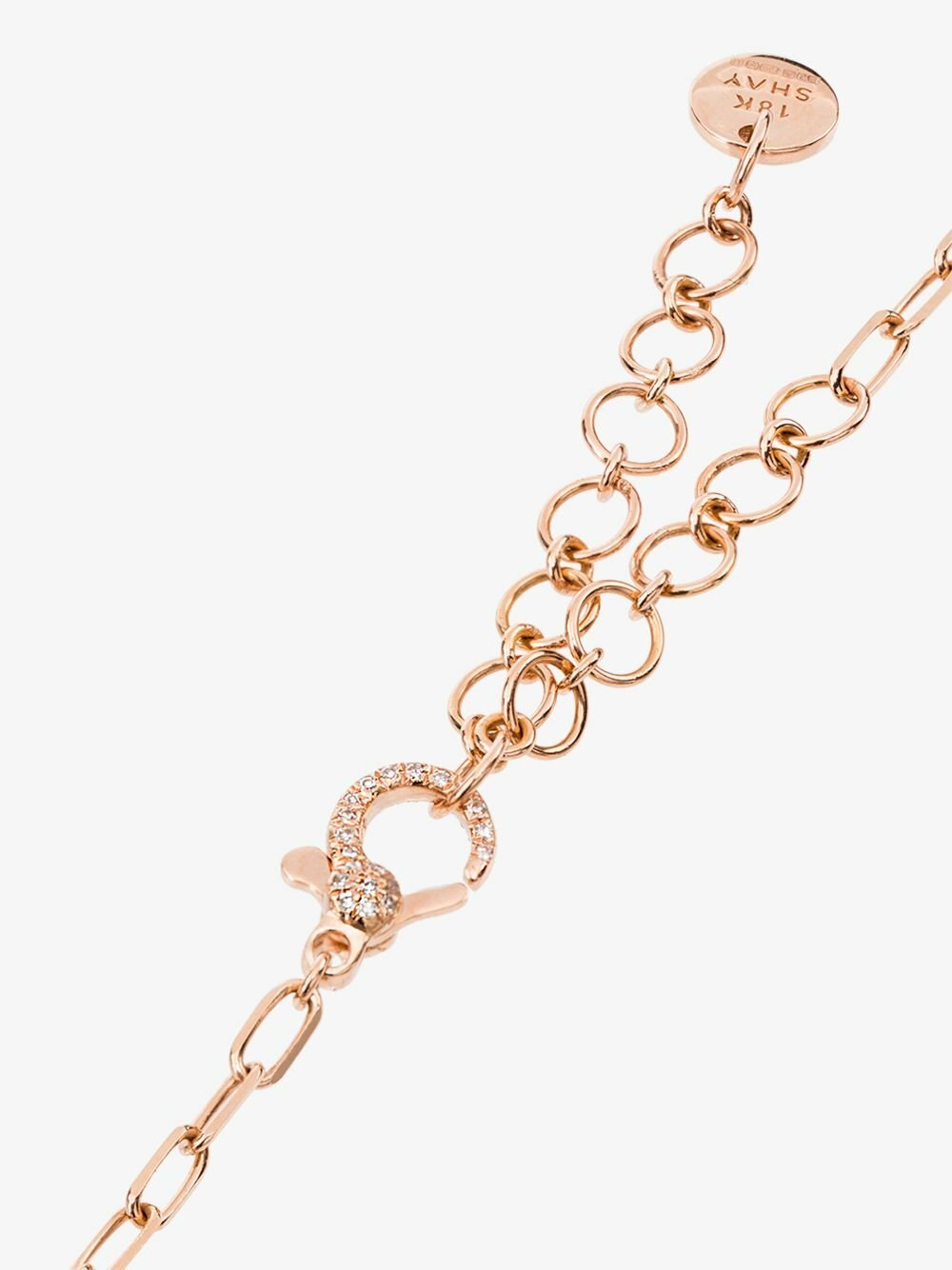 SHAY 18K Rose Gold Diamond Drop Necklace SHAY