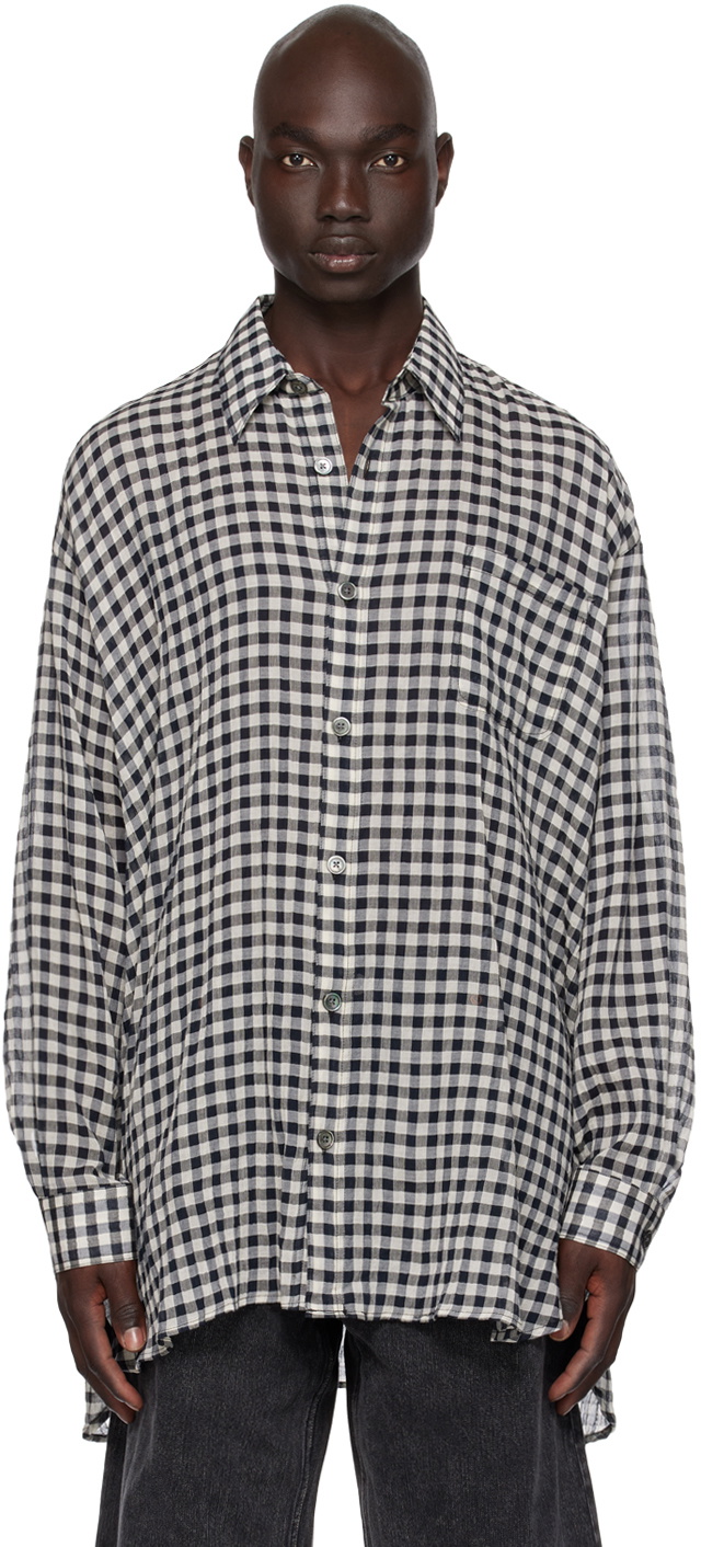 Our Legacy Black & White Darling Shirt Our Legacy