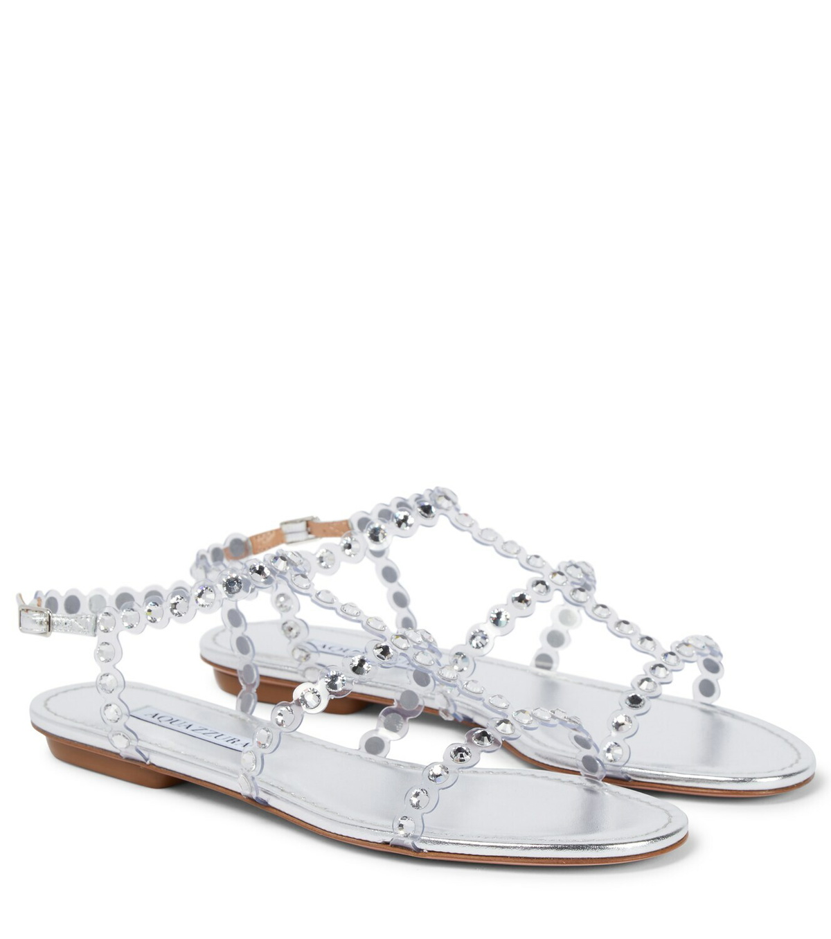 Aquazzura Tequila embellished PVC sandals Aquazzura