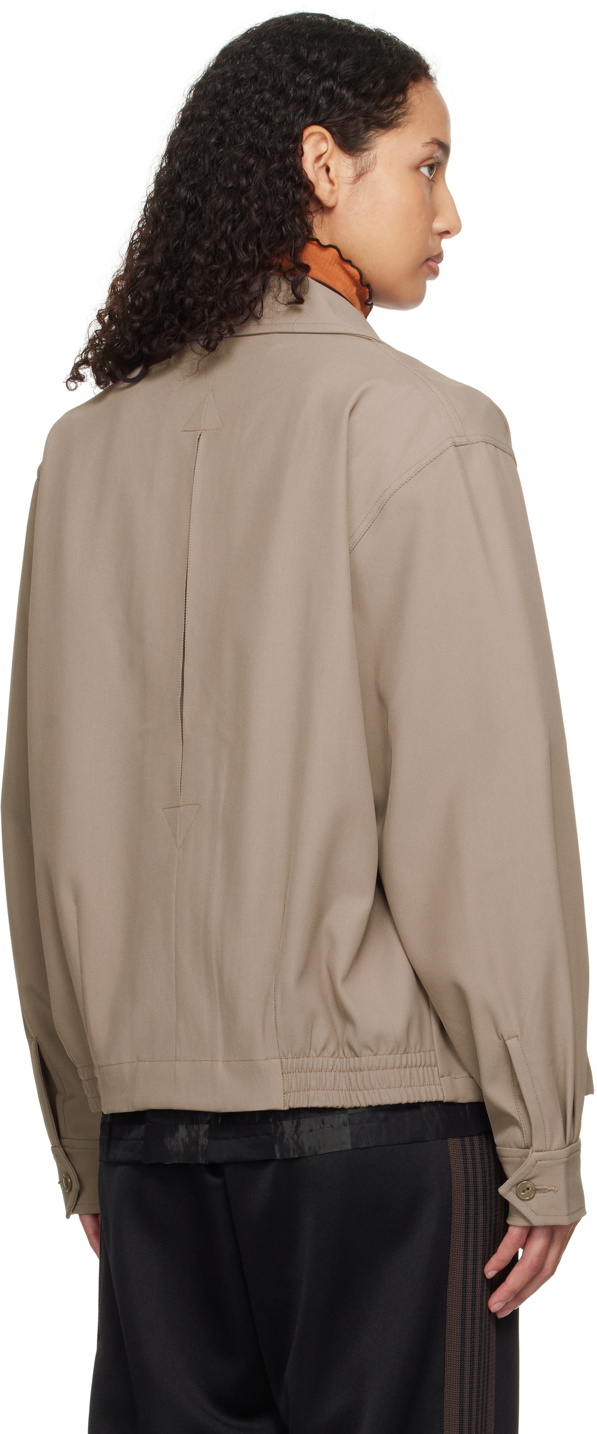 NEEDLES Taupe Sport Jacket Needles