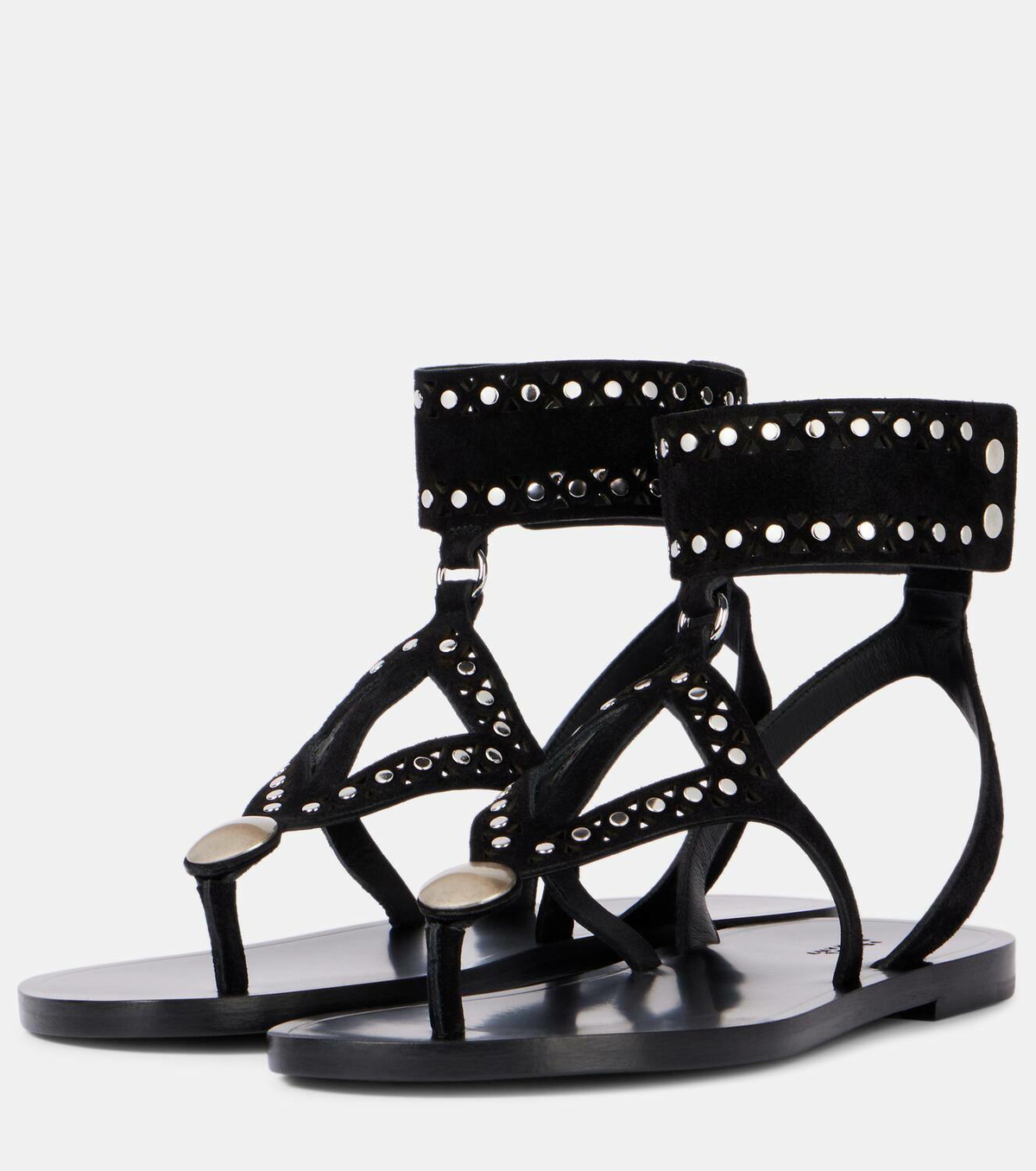 Isabel Marant Edil studded leather sandals Isabel Marant