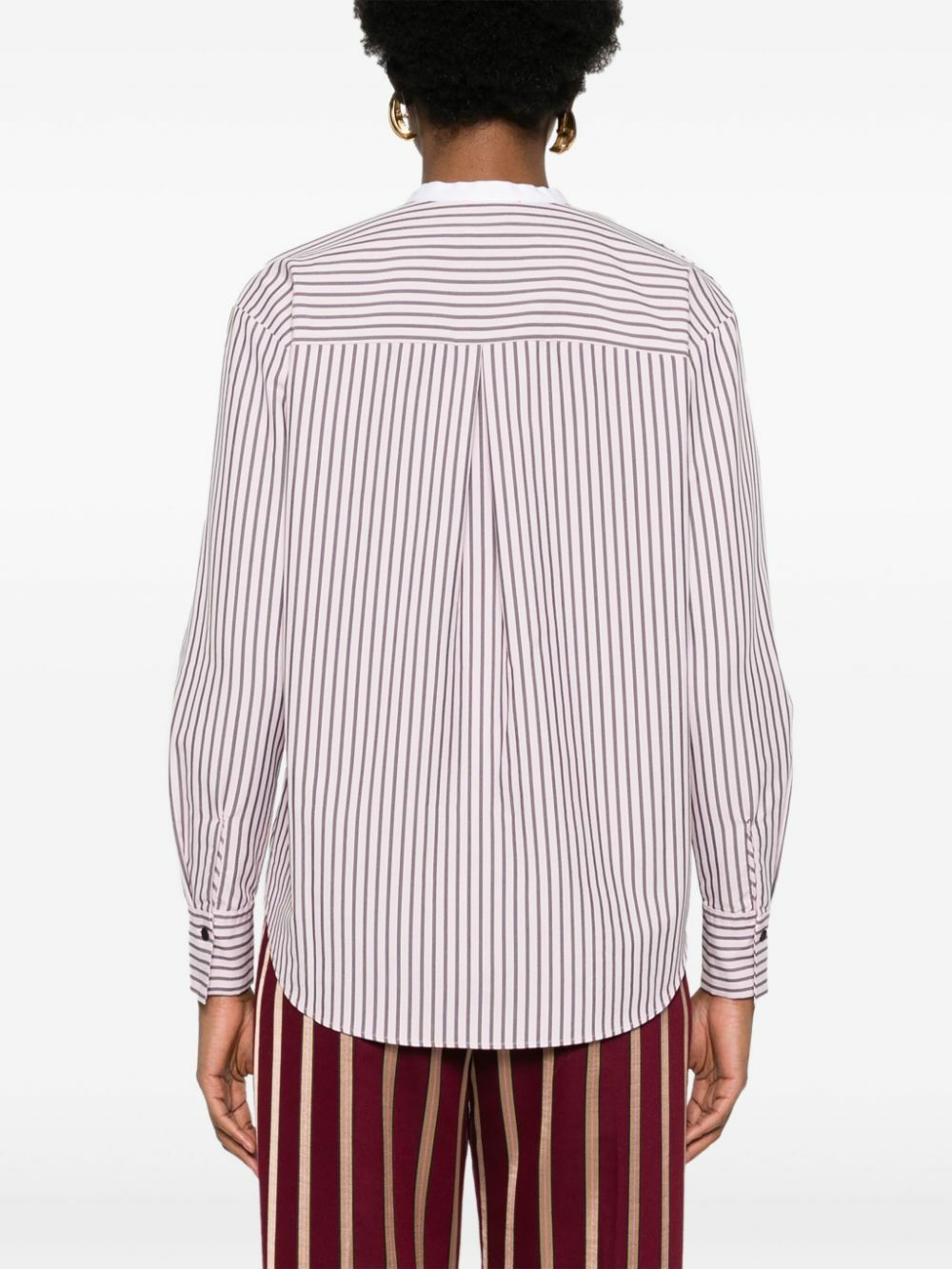 FORTE FORTE - Cotton Blend Striped Shirt Forte Forte