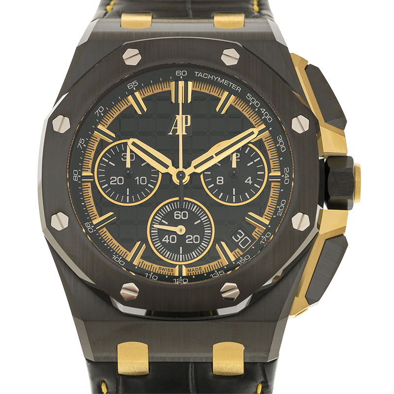 Audemars Piguet Royal Oak Offshore Black Ceramic Chronograph Automatic ...