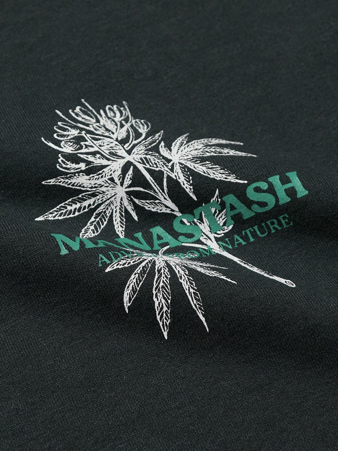 MANASTASH - Cascade Logo-Print Cotton and Hemp-Blend Jersey Sweatshirt ...