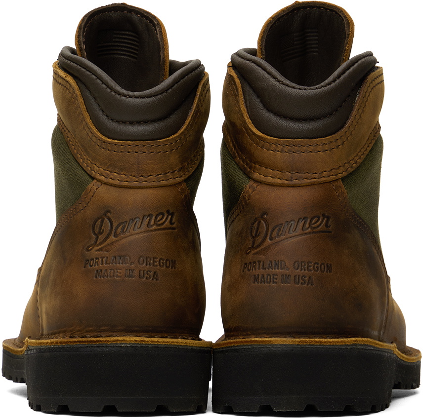 Danner Brown & Khaki Danner Ridge Boots Danner