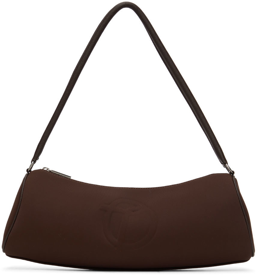 TheOpen Product Brown Cylinder Shoulder Bag TheOpen Product