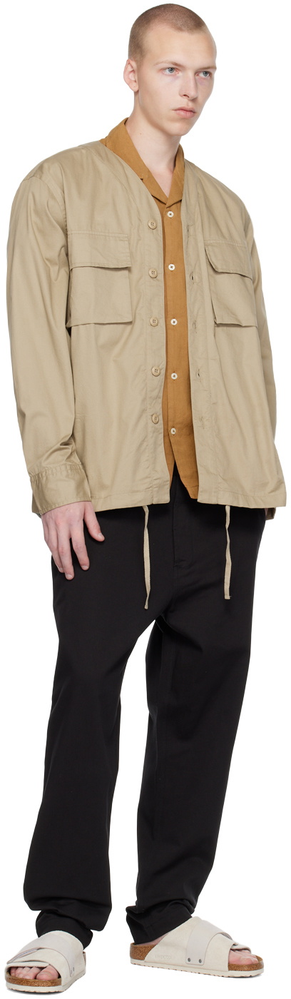 Universal Works Taupe Parachute Jacket Universal Works
