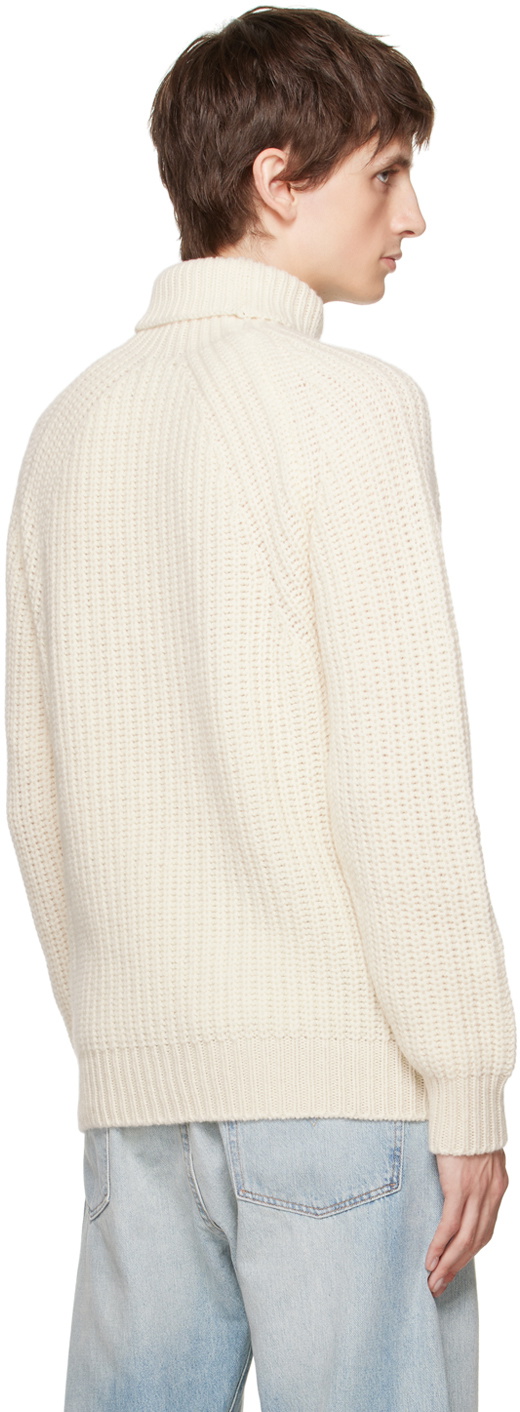 Drake's Off-White Submariner Turtleneck Drake's