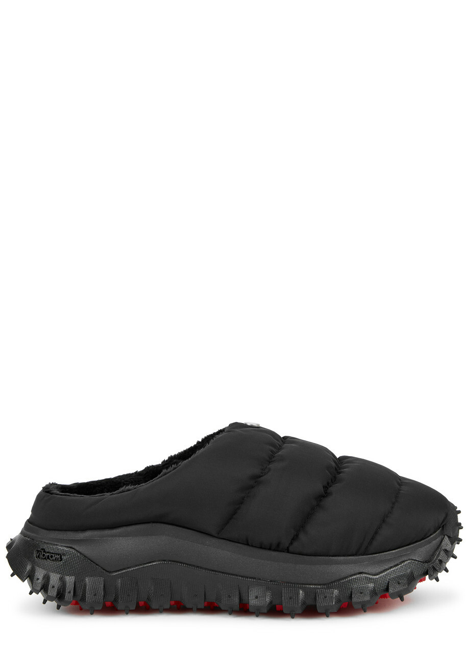Moncler 6 Moncler 1017 Alyx 9SM Trailgrip Après Nylon Mules Black Moncler