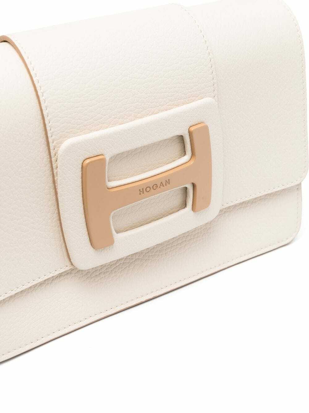 HOGAN - H-bag Leather Crossbody Bag Hogan