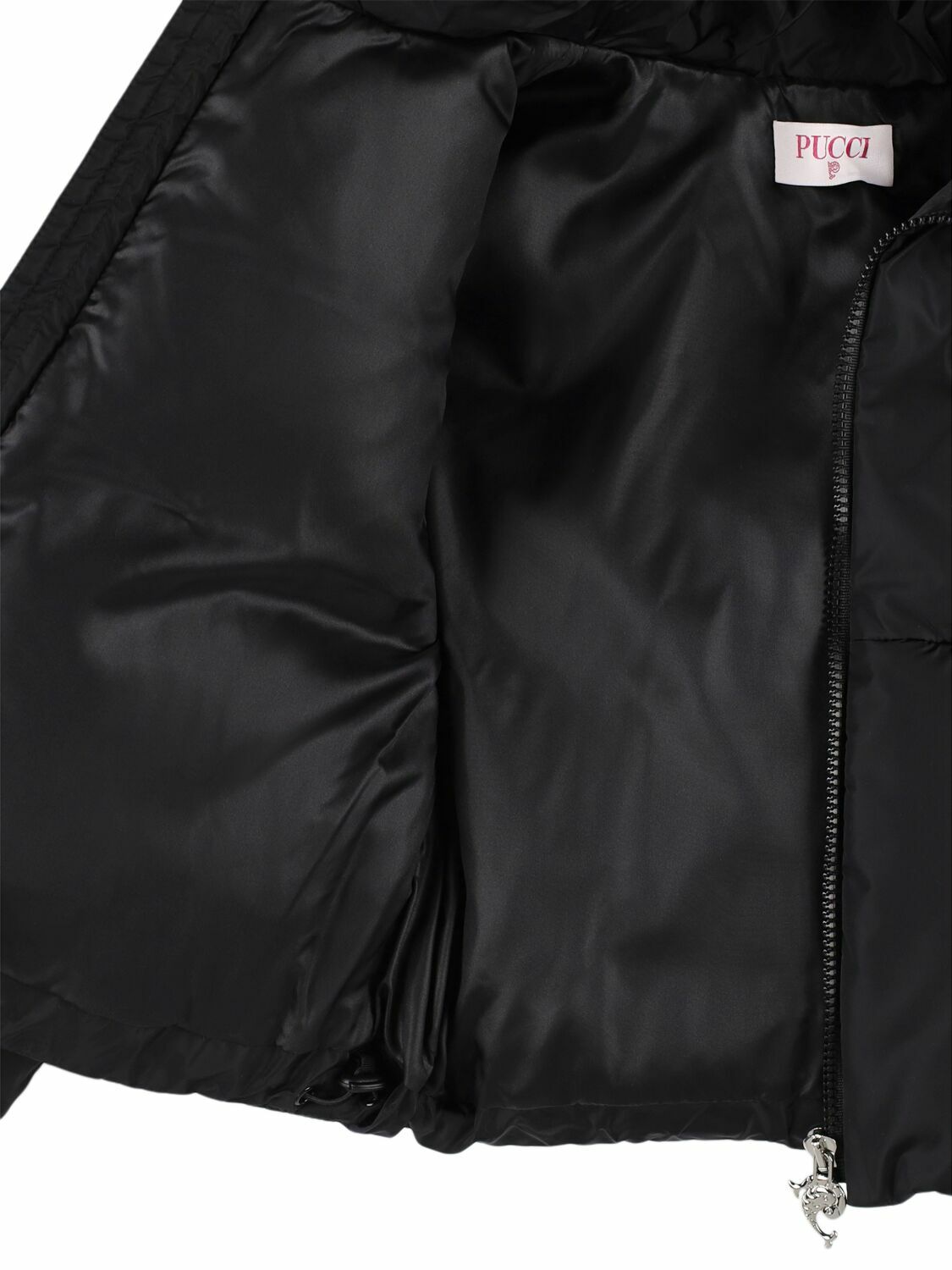 PUCCI Hooded Nylon Puffer Jacket Emilio Pucci