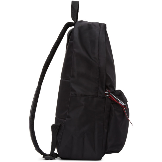 MSGM Black Logo Backpack MSGM